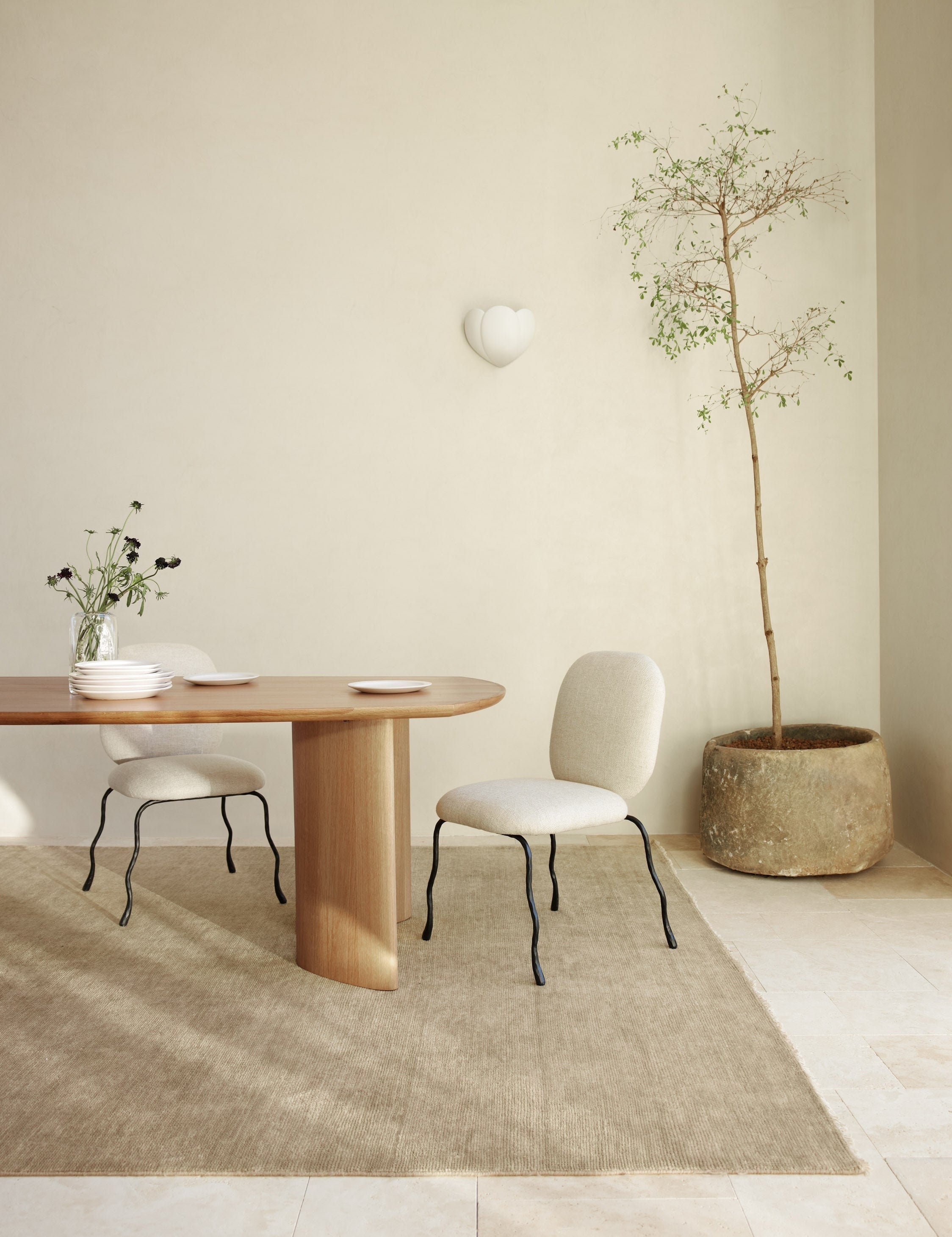 Hand-knotted 100% Wool Area Rug Solid Wool Area Rug Moss Grey Plain Rug ...