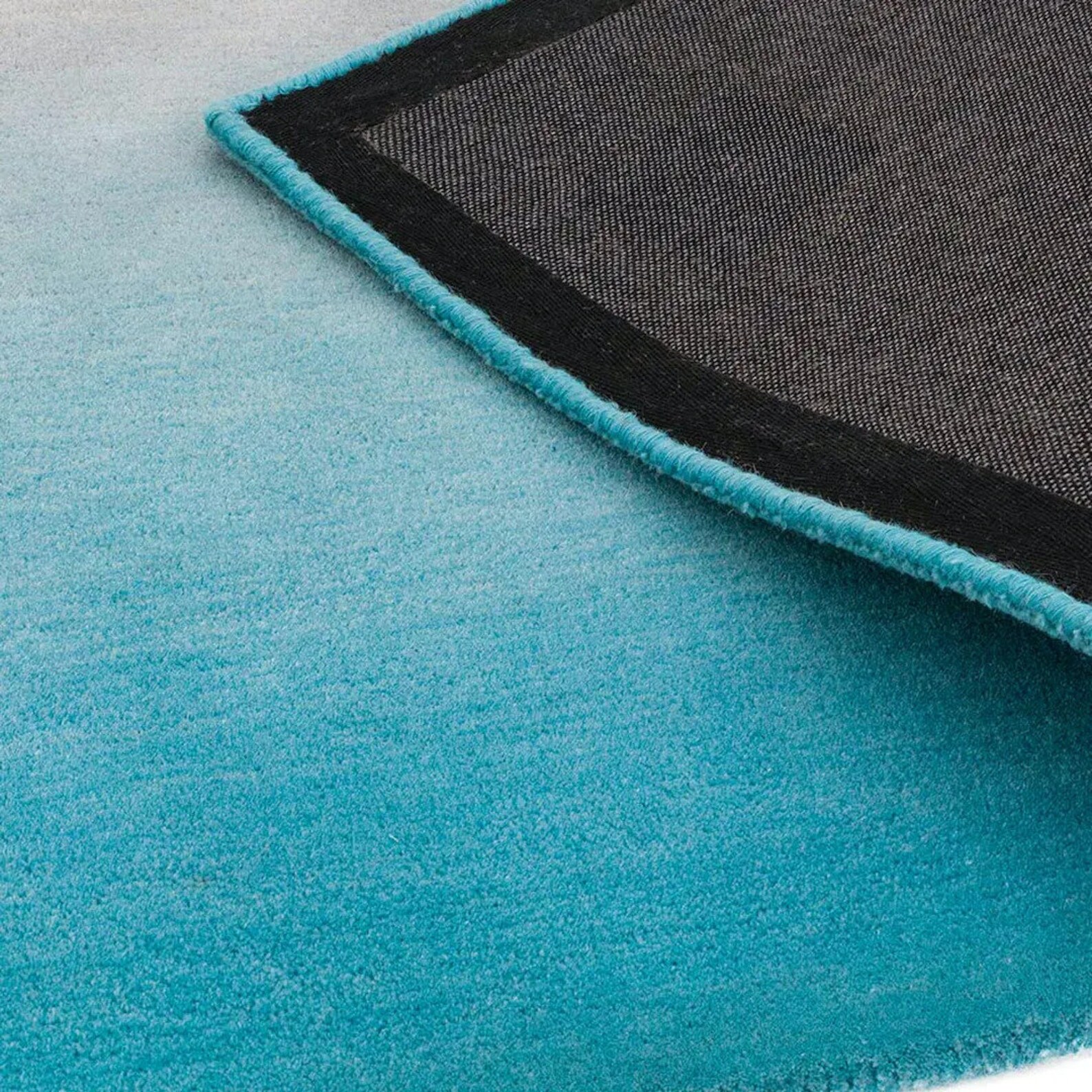 Wool Ombre Rug Living Room Rug Premium Wool Rug Forest Green Color Rug ...