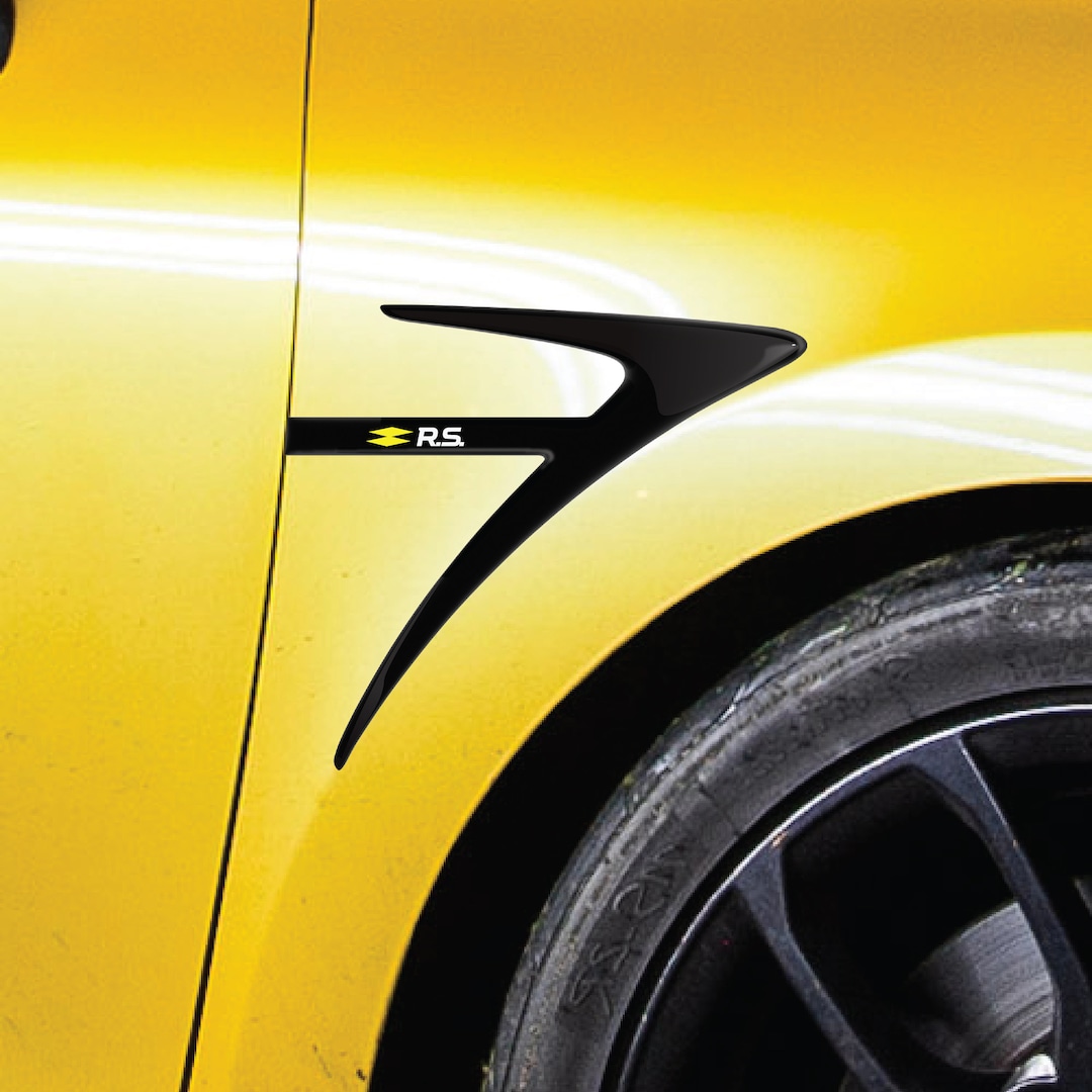 Clio Mk4 (2013 - 2019) RS Logo Gel Domed Wing Vent - Comes as Pair - Etsy