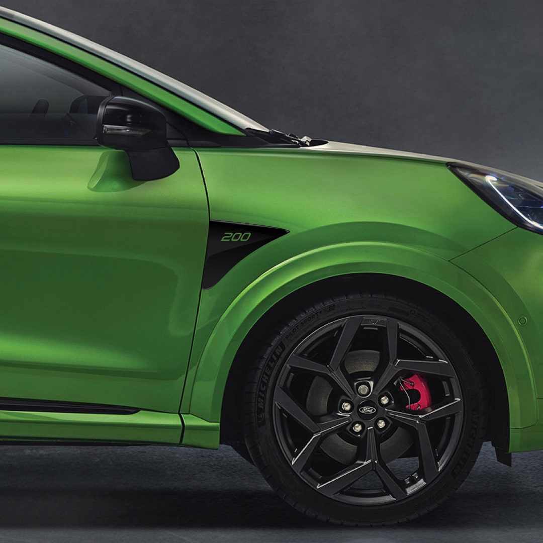 Gel Domed Ford Puma ST 200 2020 Current Side Accent Fake Vent Decal ...