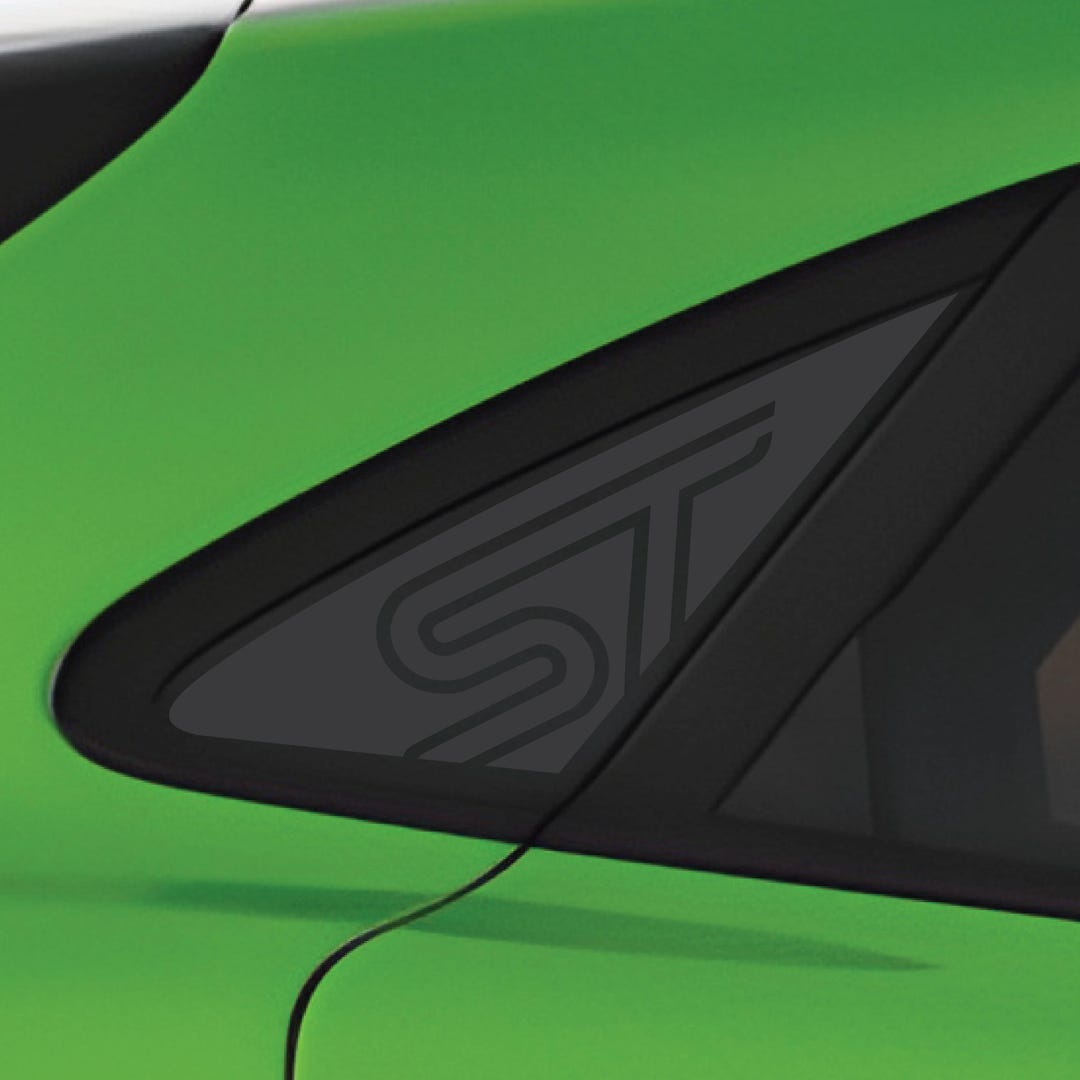 Ford Puma ST Rear Mini Window V2 (2020 - Current) - Decal Sticker ...