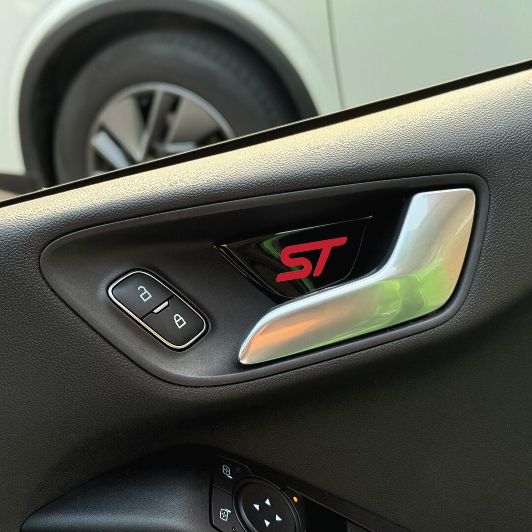 Ford Puma ST Mk2 / Fiesta Mk8 / Mk8.5 Door Pull ST Gel Badges Set of 4 ...