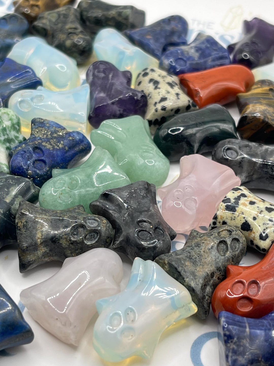 Mini Ghost Crystal Carving Halloween Halloween Crystals Halloween Decor ...