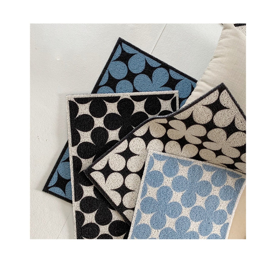 7 Styles PVC DIY Cutting Lucky Clover Welcome Home Mats - Etsy