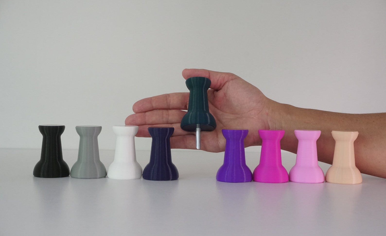Giant Push Pin Hooks: 3D Printed Nursery Coat Rack - Etsy