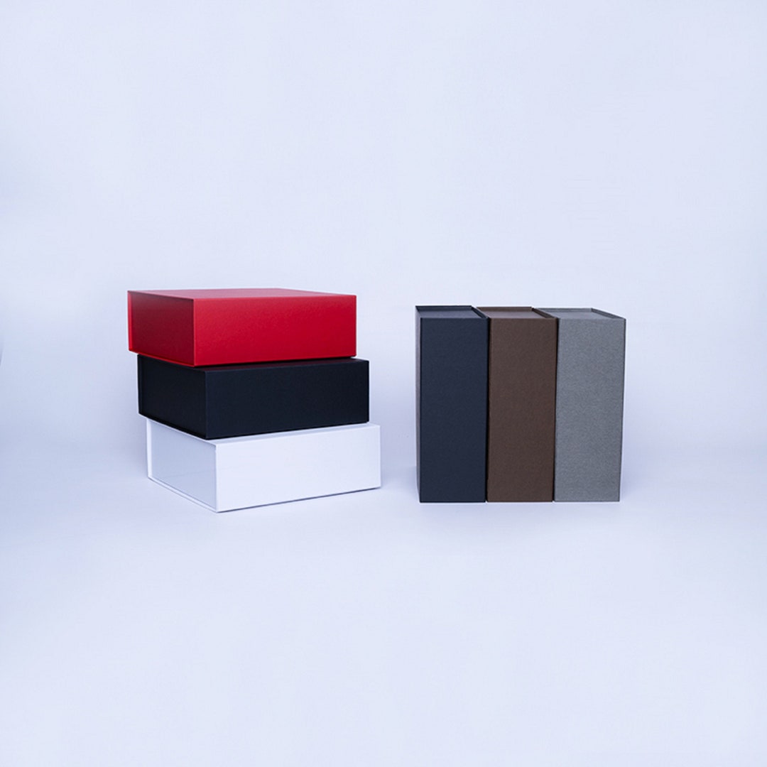 Gift Wrapping 25x25x9cm Magnetic Box Magnetic Clasp Luxury Packaging ...