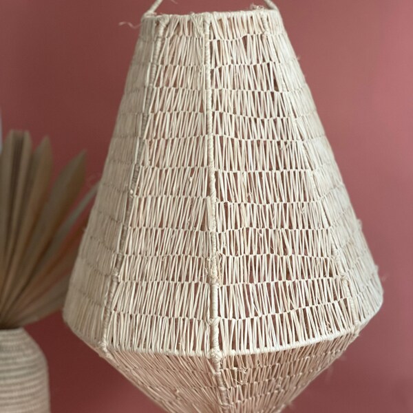 Raffia Lamp - Etsy