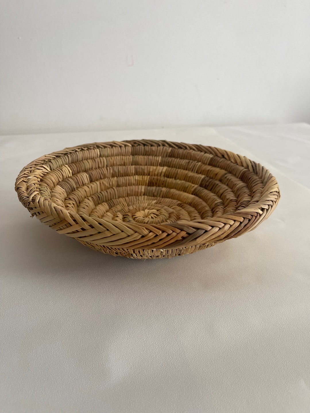 Woven Wicker Basket Fruit and Bread Basket Decorative Basket Natural ...