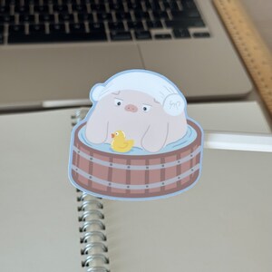 Saunamatte Vinyl Sticker - Etsy