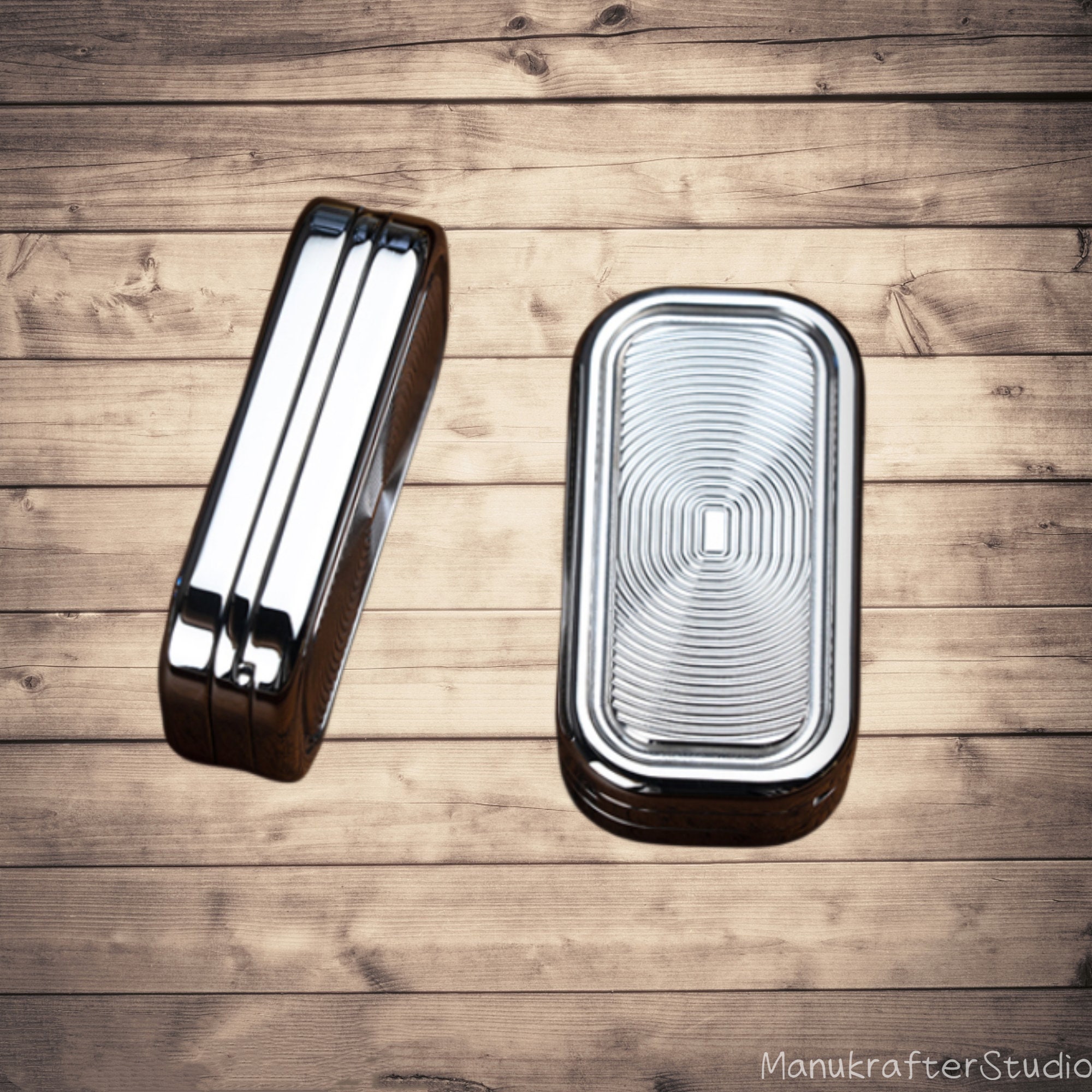 EDC CP3 Stainless Steel Push Card, Finger Slider for Adult Stress ...