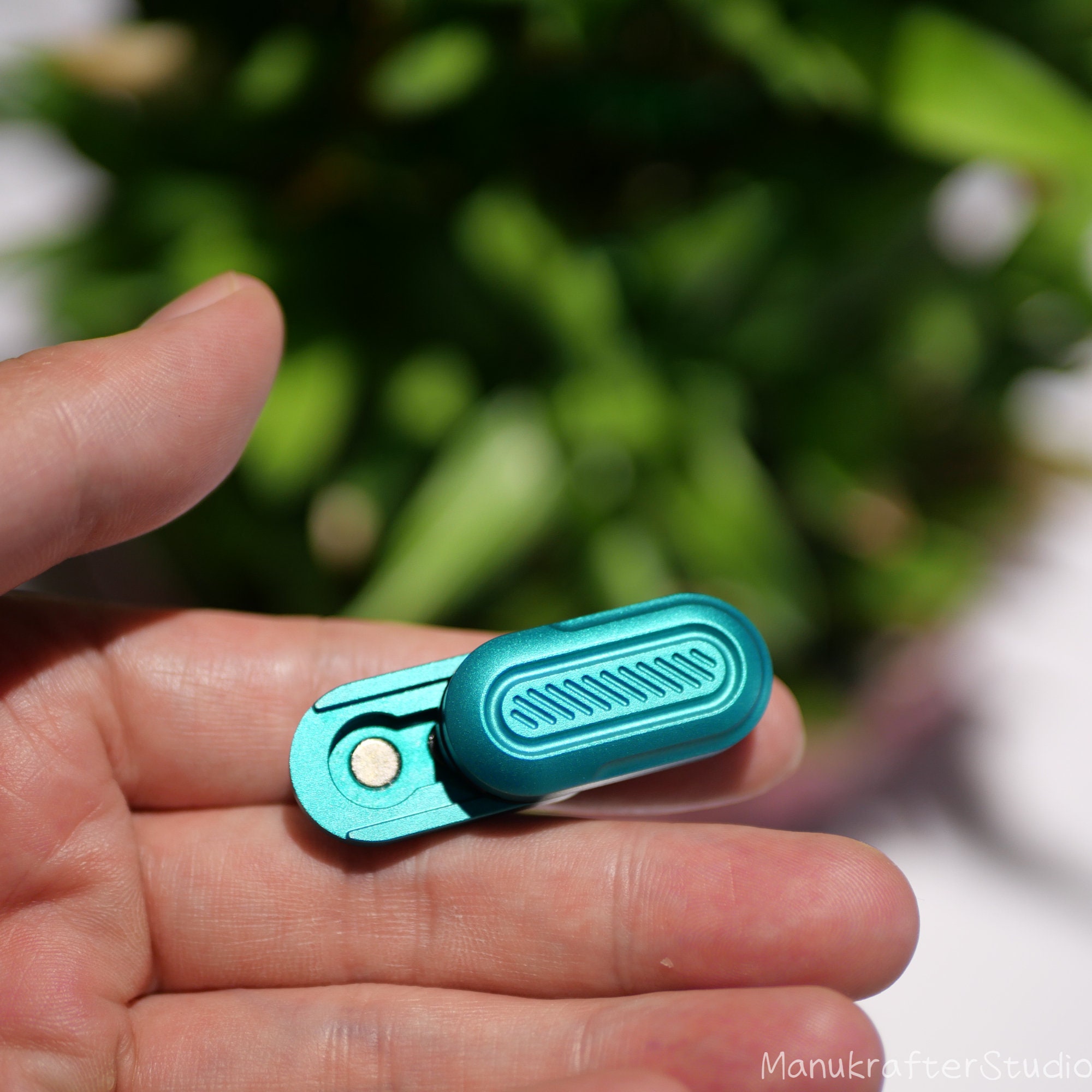 EDC POD Push Card Aviation Aluminum Magnetic Toy, Adult Office Anxiety ...