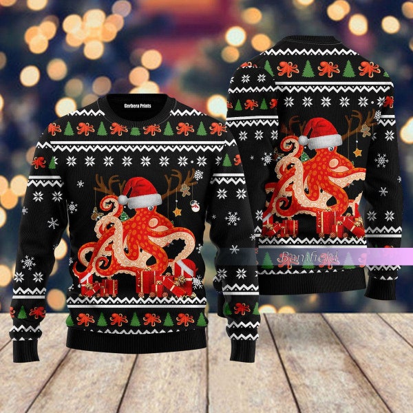 Octopus Sweater - Etsy