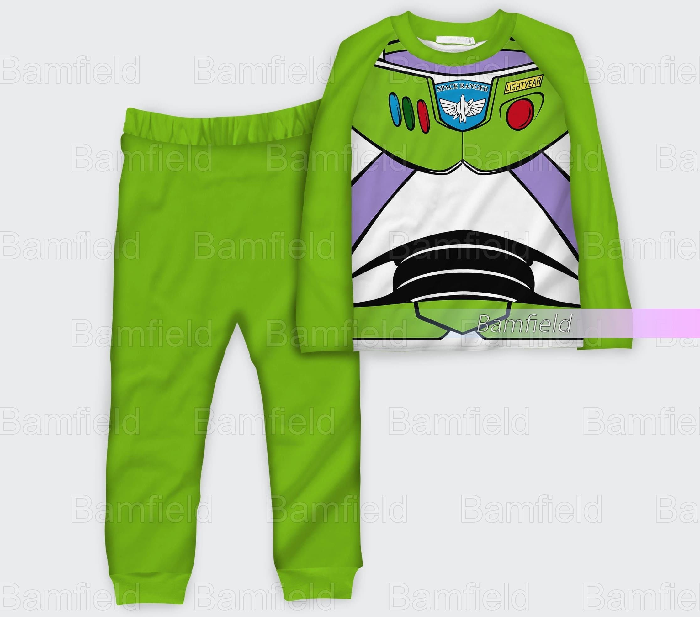 Christmas Buzz Lightyear Pajamas Set, Matching Family Pajamas Set sold ...