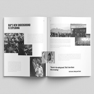 Bold Style Magazine Template - Etsy