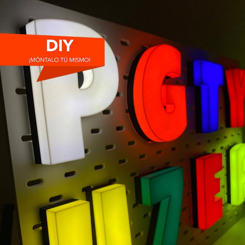 Letras led - Etsy México