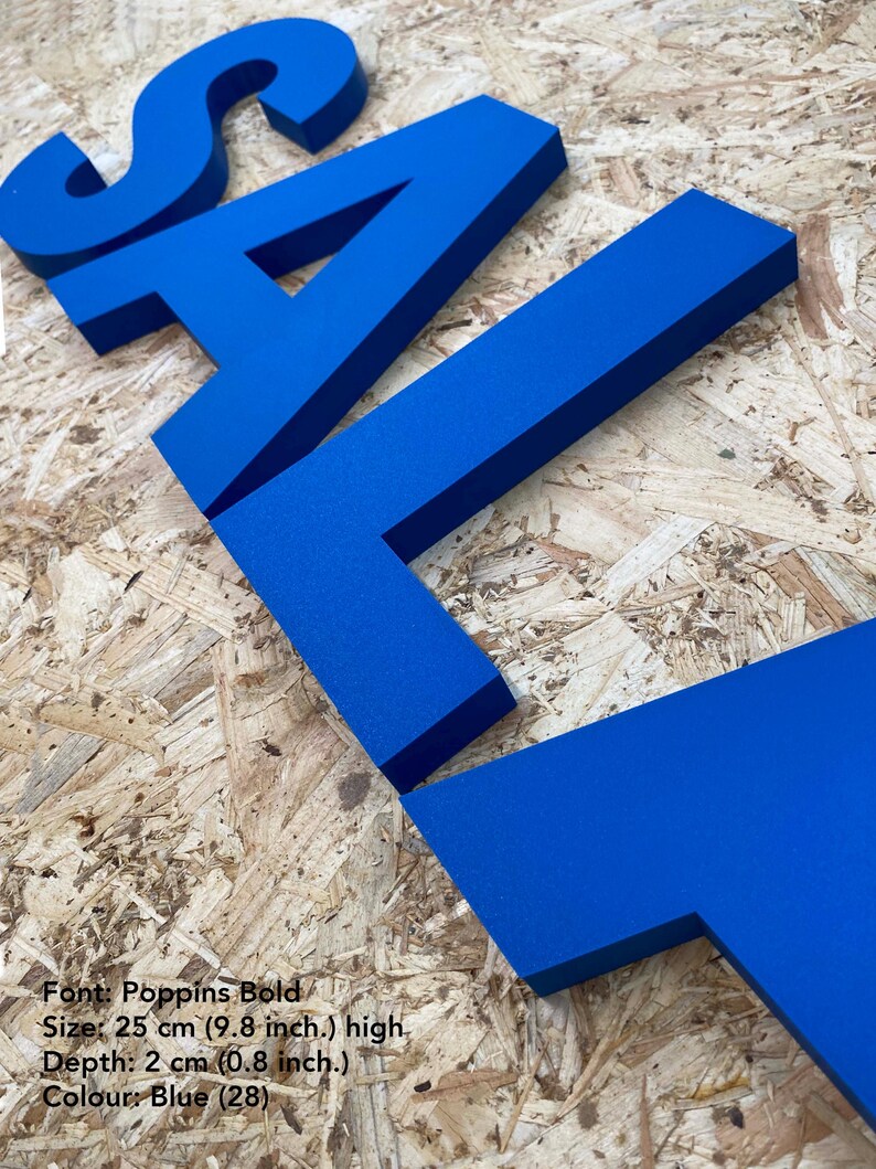 Custom 3D Letters Sign | Business Logo Wall Letters | Custom Company ...