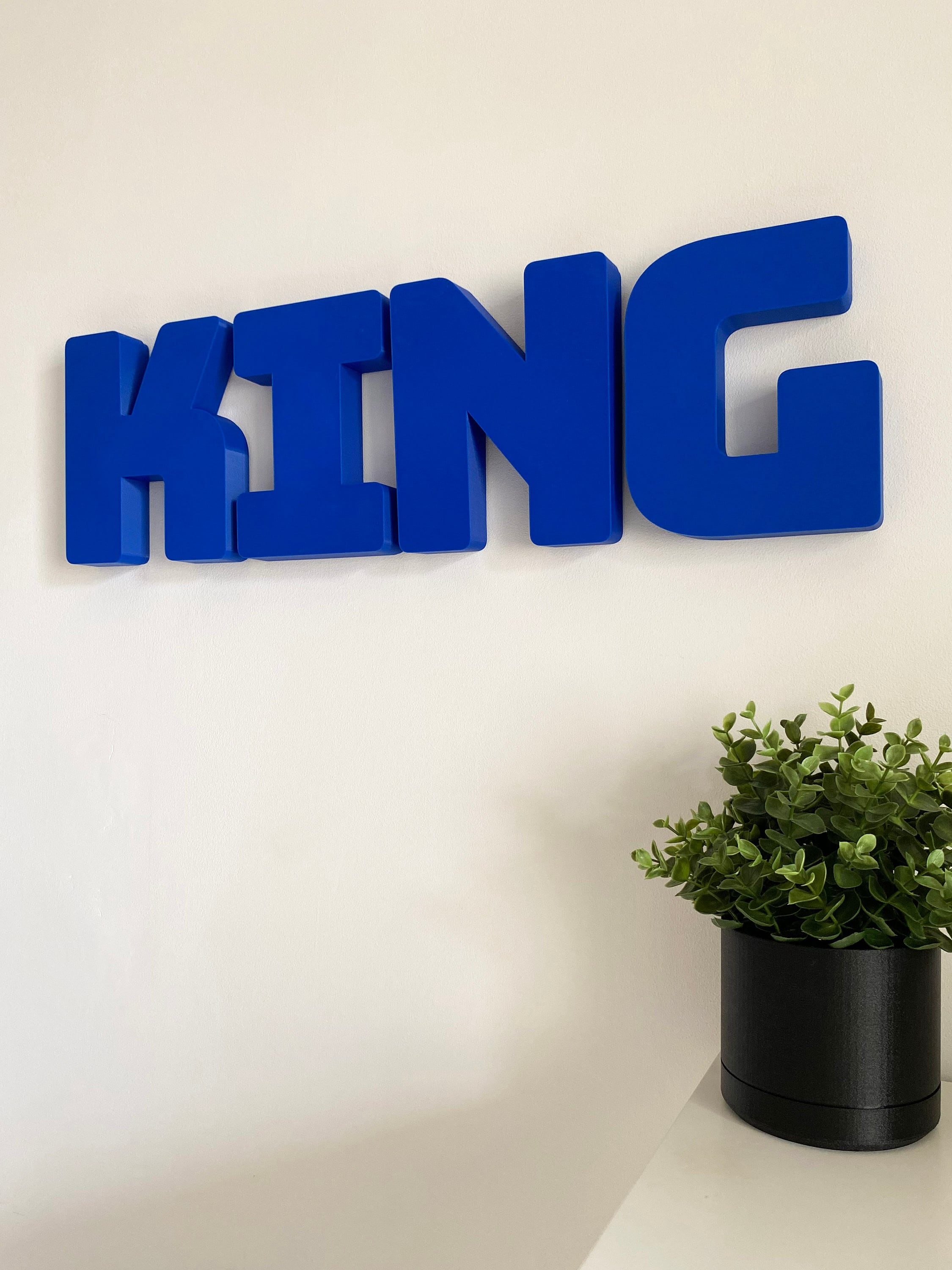 Personalized Corporeal Signs. 3D Words to Hang on the Wall. Wall ...