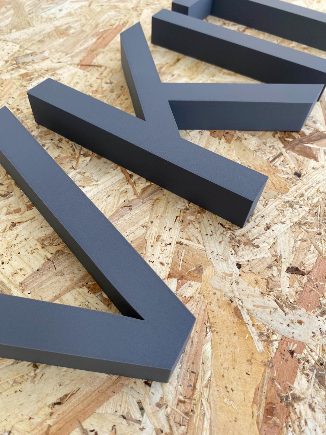 Custom 3D Letter Signs for Interiors. Corporeal Lettering in Any Font ...