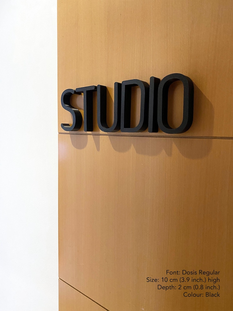Custom 3D Beauty Salon Sign | Nail Salon Wall Letters | Personalized ...