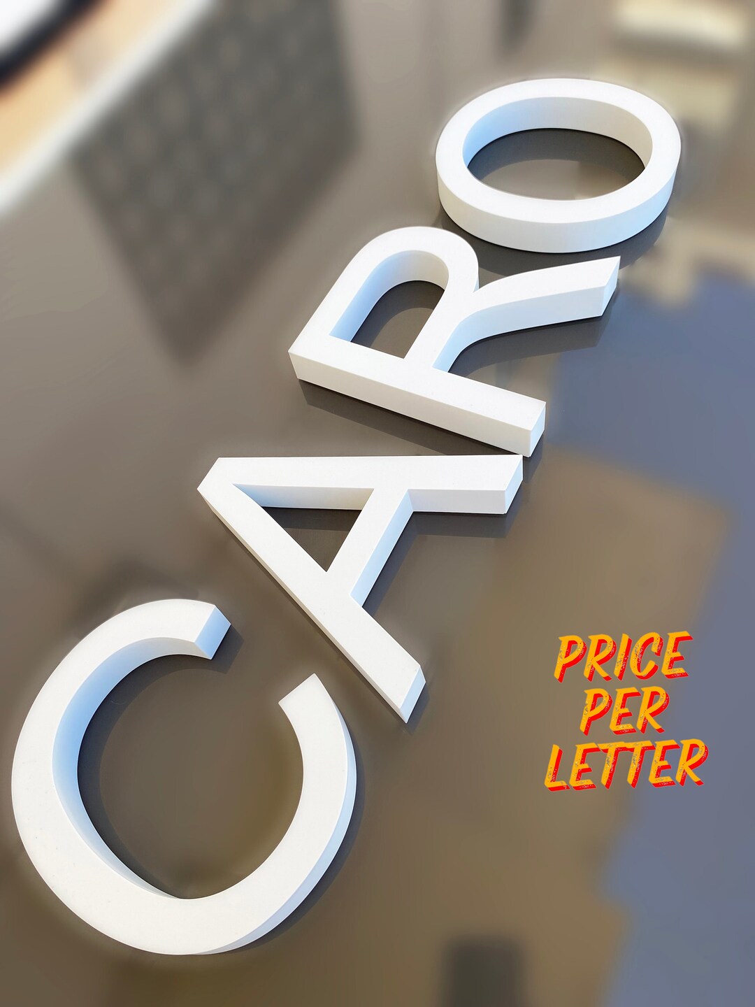 Personalized Corporeal Letters. 3D Names to Hang on the Wall ...