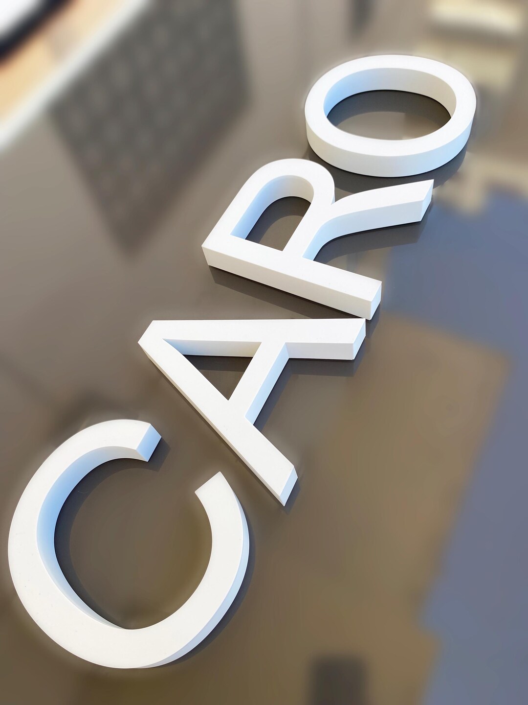 Custom 3D Letters. Names in 3D to Hang on the Wall. Decoration With ...