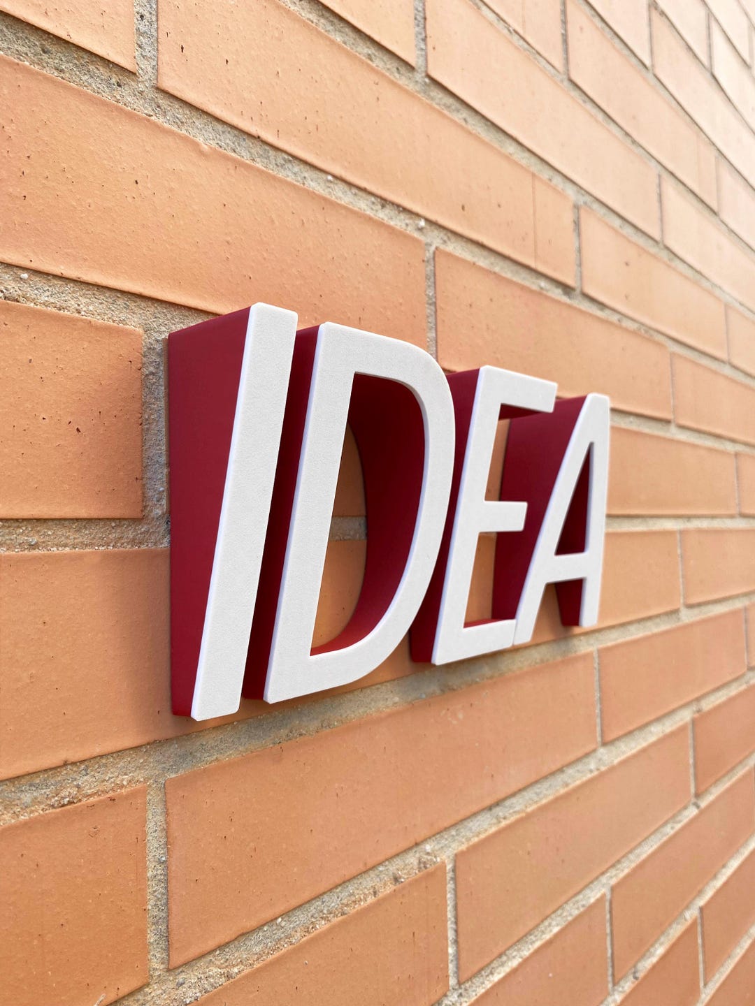 Personalized Corporeal Angled Letters for Tabletop or Wall Decoration ...