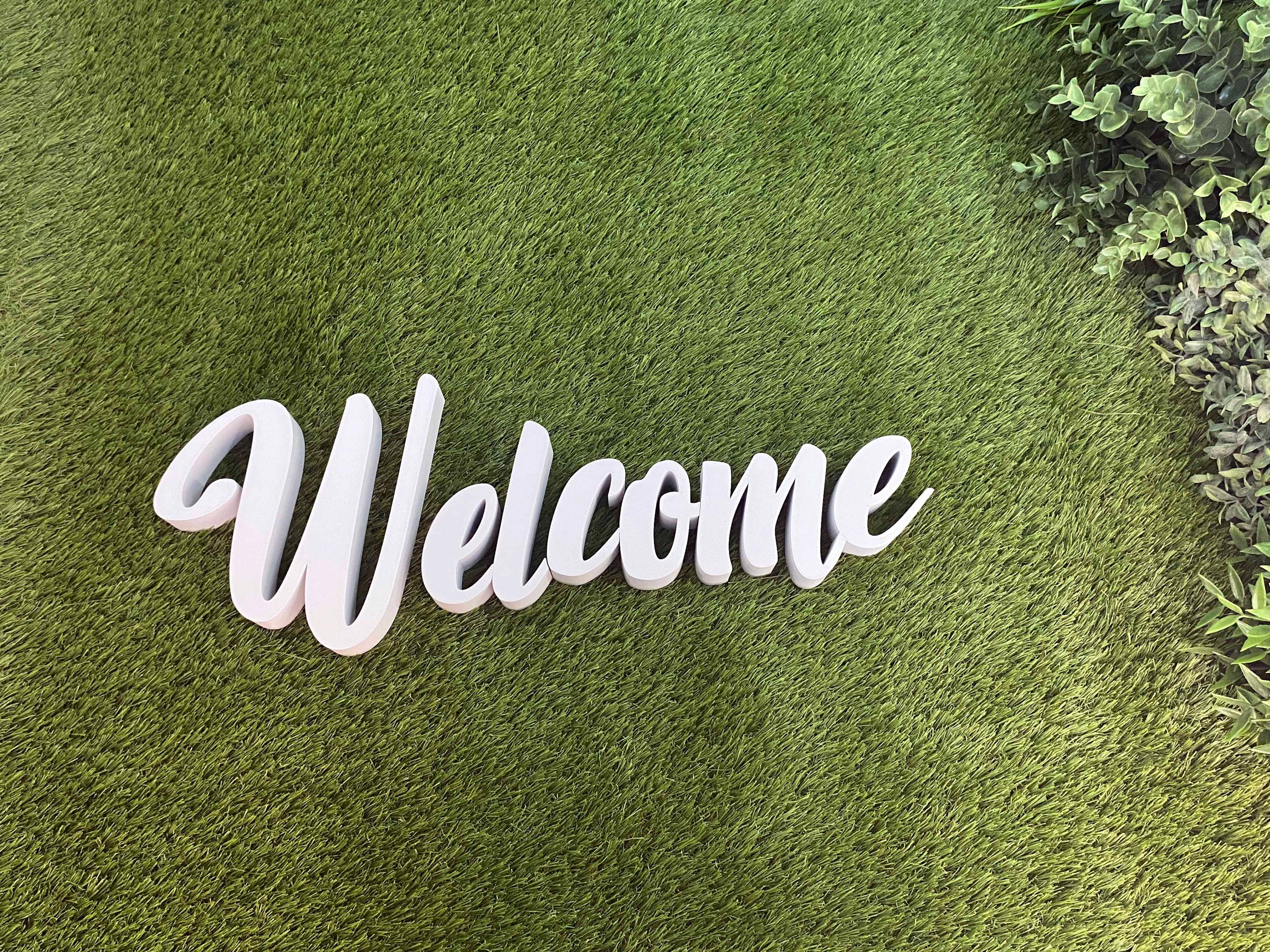 Handwritten 3D Letters for Wall Decoration. 3D Words With Beautiful ...