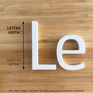 Large 3D Letters for Wall Decoration. Business Signs. Customized ...