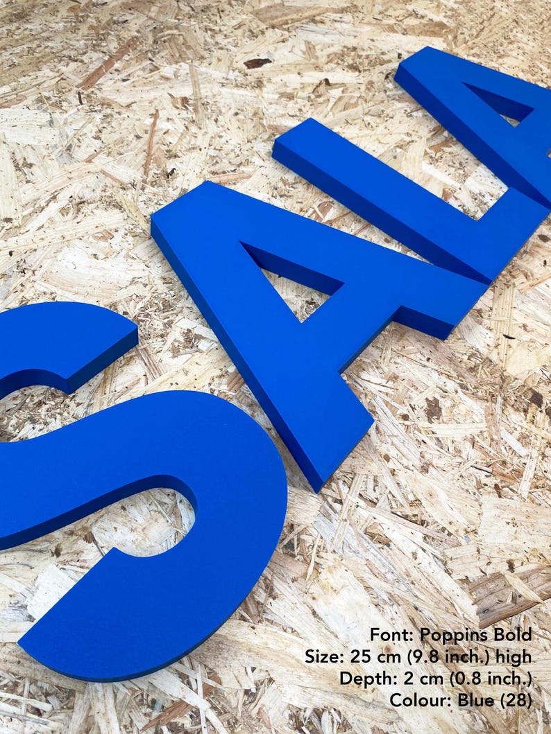 Custom 3D Letters Sign | Business Logo Wall Letters | Custom Company ...