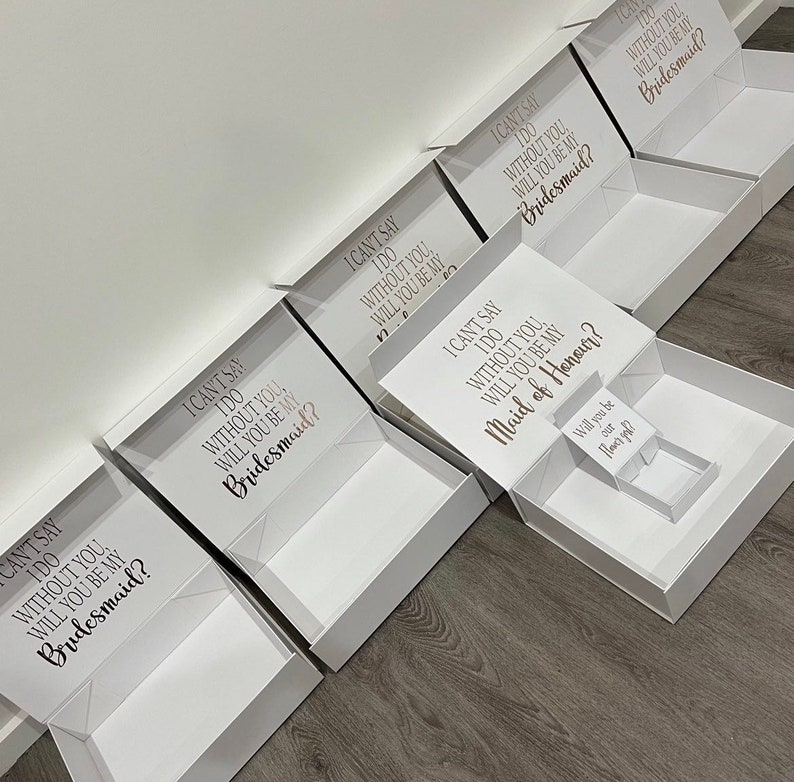 Bridal Proposal Hampers/ Bridesmaid Boxes - Etsy