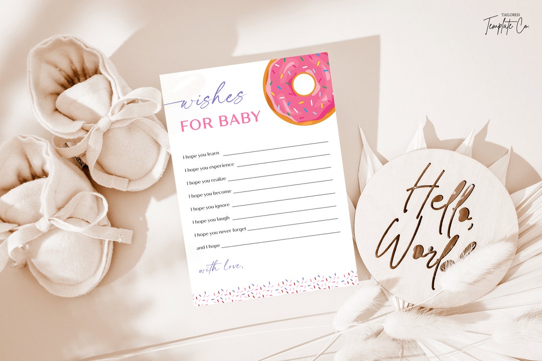 Baby Sprinkle Wishes for Baby Template Prayers for Baby Girl Baby ...