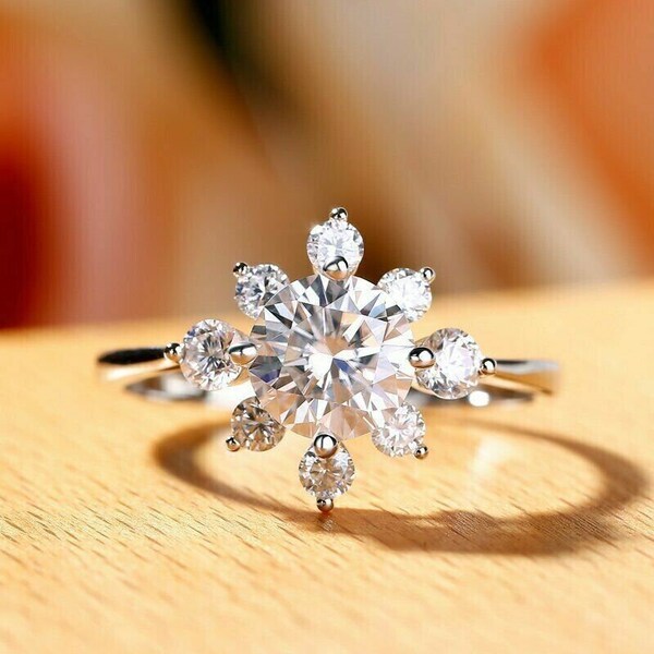 Snowflake Ring - Etsy