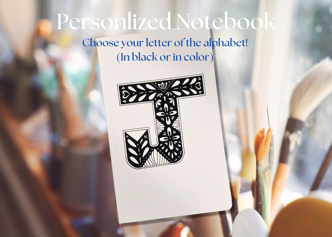 Custom Printed Notebook Back to School Personlized Journal - Etsy