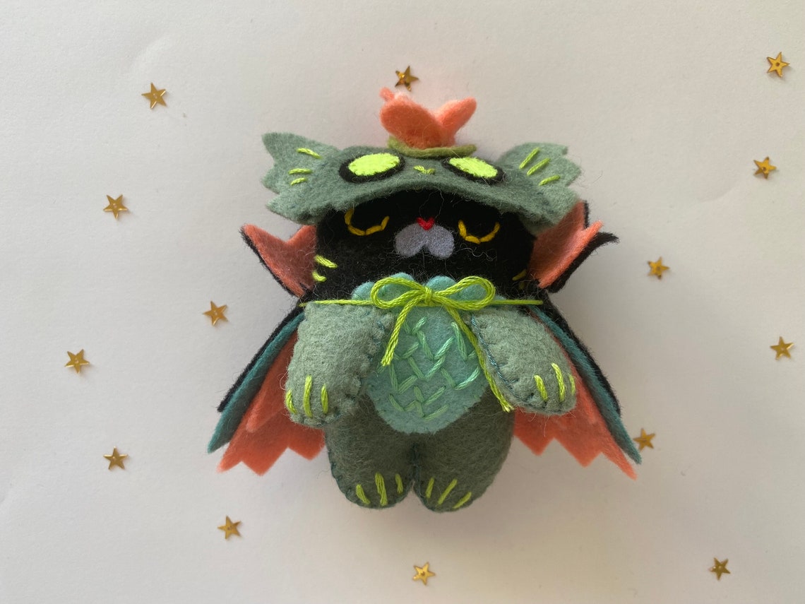 PDF Sewing Pattern and Video Tutorial DIY of an Halloween Swamp Cat ...