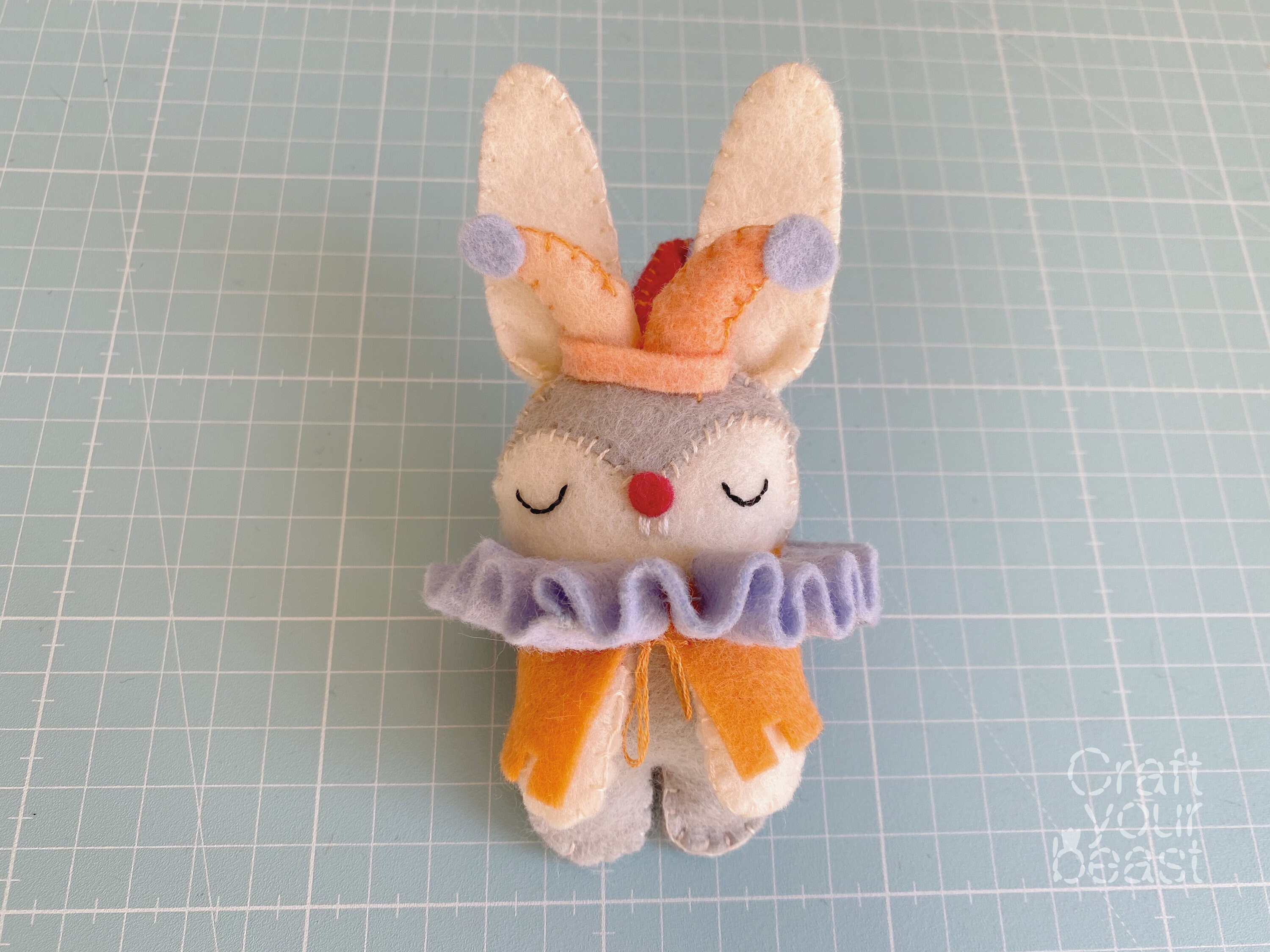 PDF Sewing Pattern and Video Tutorial DIY of a Mini Stuffed Animal ...