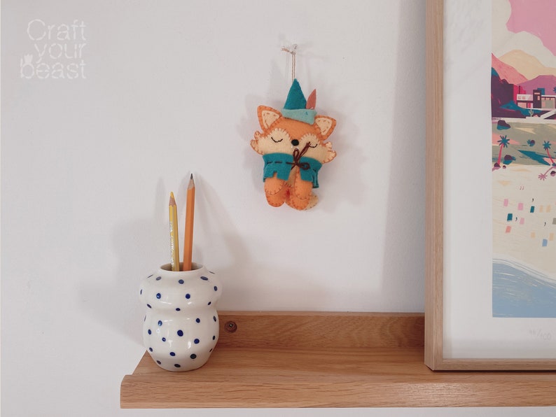 PDF Sewing Pattern and Video Tutorial DIY of a Mini Stuffed - Etsy