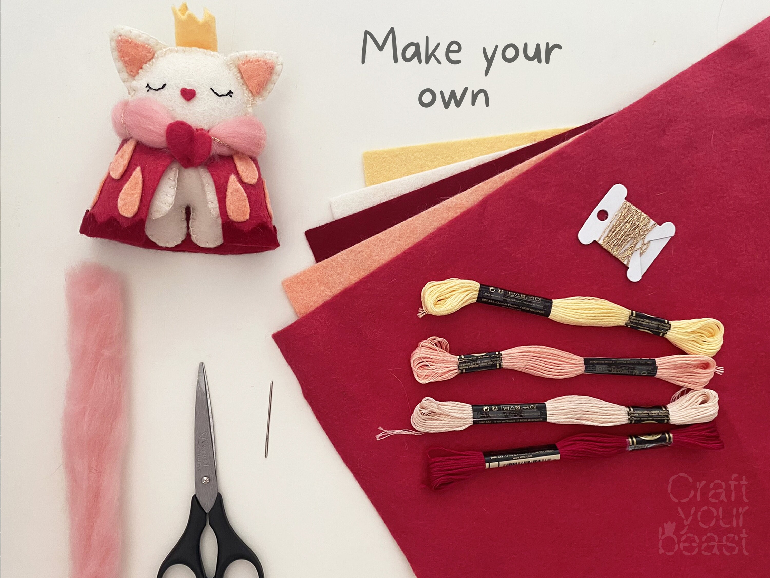 PDF Sewing Pattern and Video Tutorial DIY of Mini Stuffed - Etsy Australia