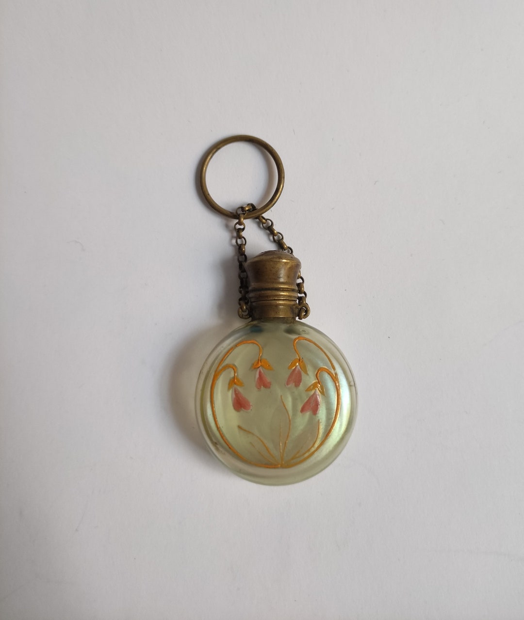 Antique Art Nouveau European Small Perfume Bottle - 19th Century - Etsy