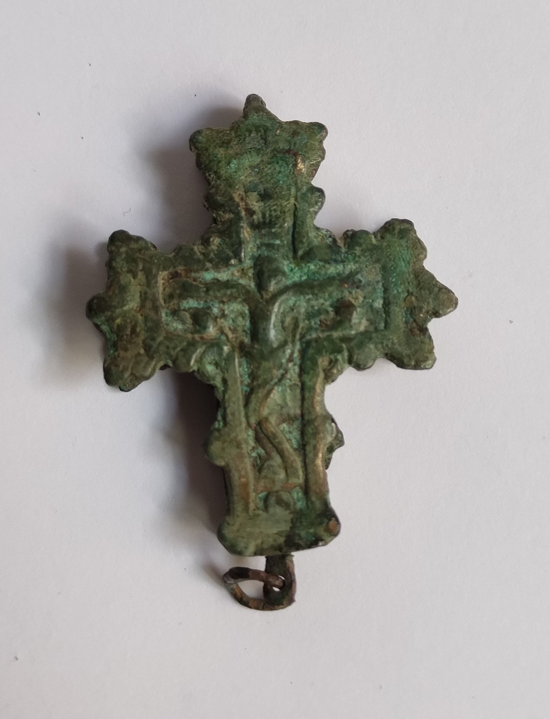 Very Old Antique Balkan Orthodox Cross - Encolpion - Byzantine Style ...
