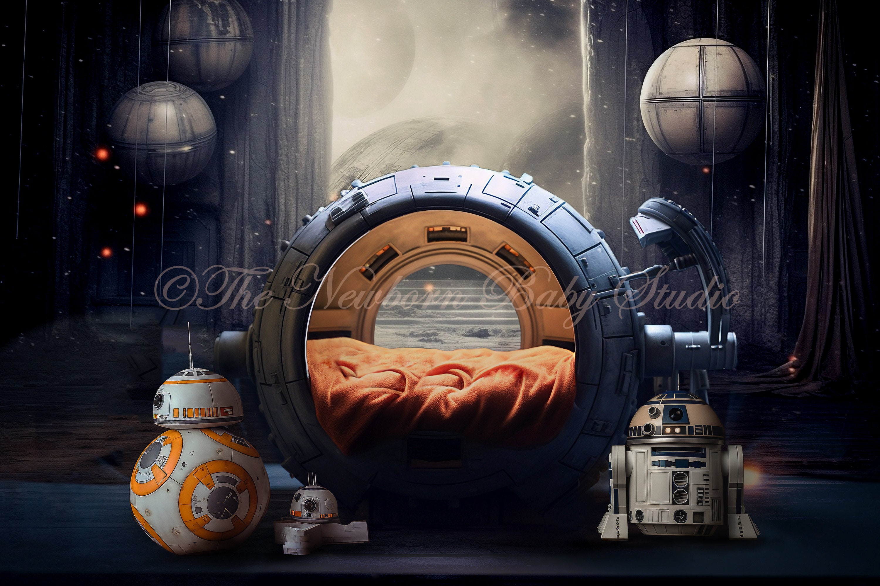 Newborn Digital Backdrop Star Wars Digital Backdrop Newborn - Etsy