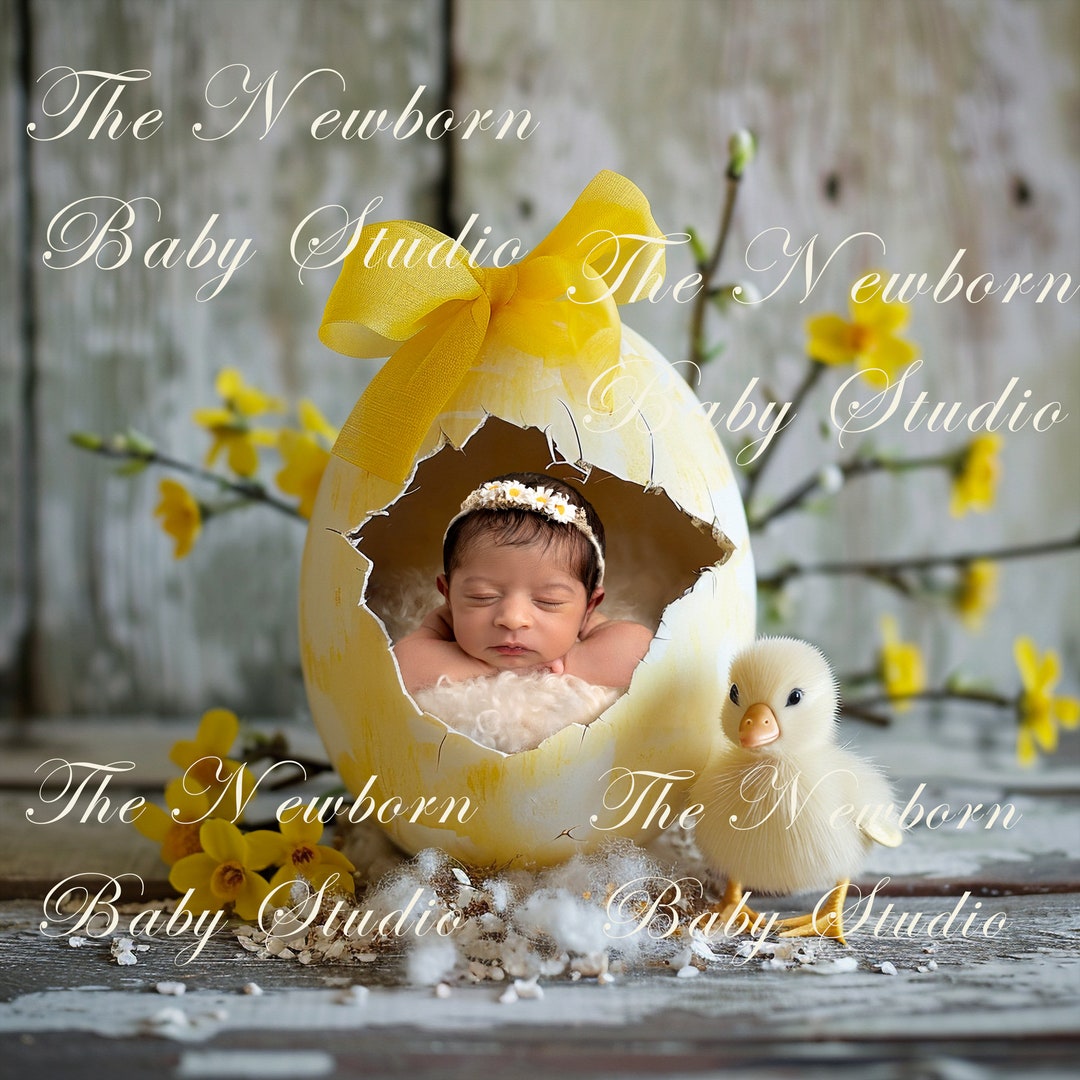 Easter Egg Backdrop for Newborn, Newborn Digital Backdrop, Newborn ...