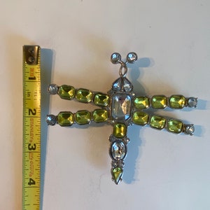 Vintage Jeweled Dragonfly Firefly Hair Pin or Hair Clip Pin - Etsy