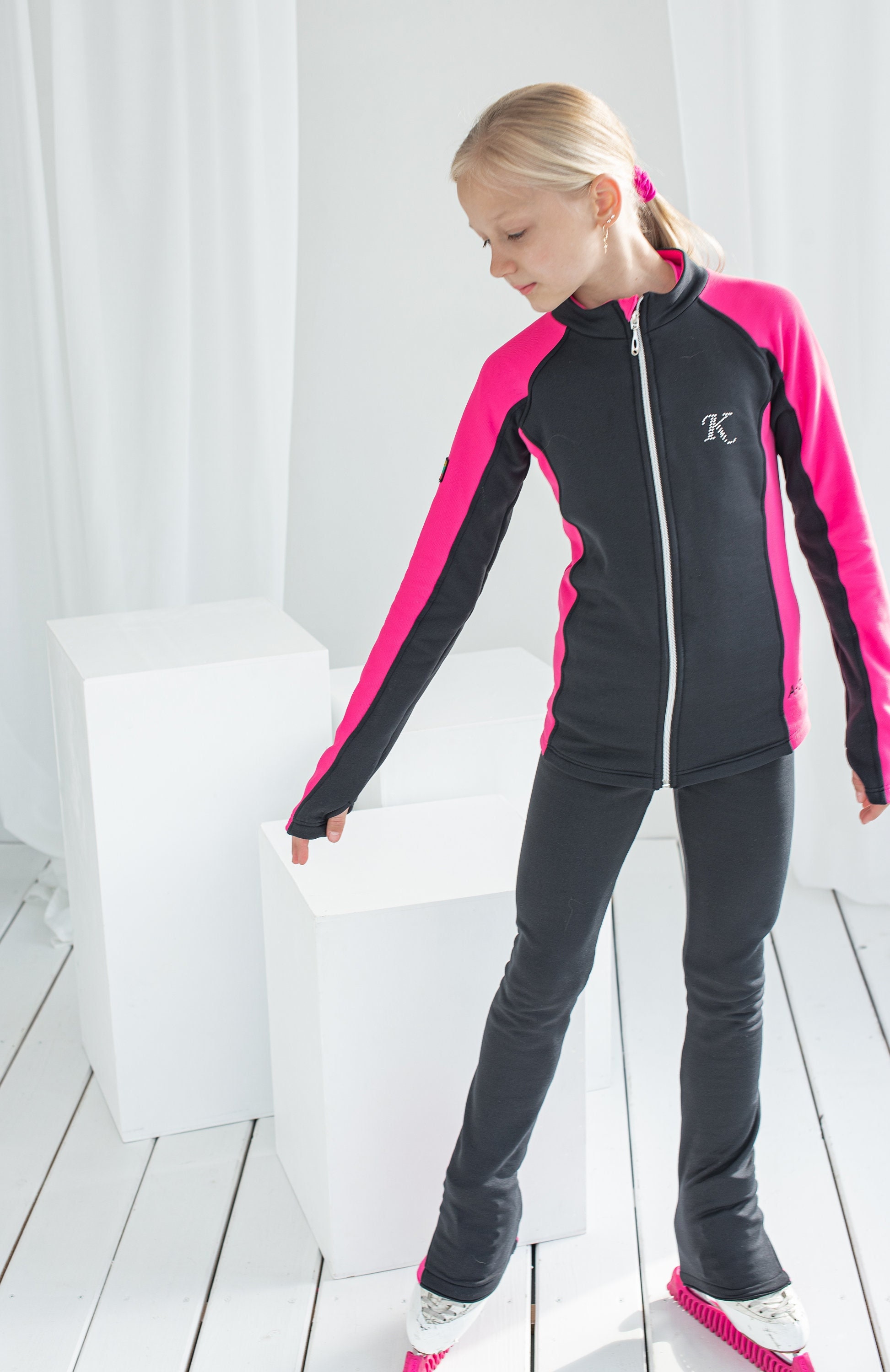 Personalizing Ice Skate Suit, Embroidered Jacket and Pants Set , Ice ...