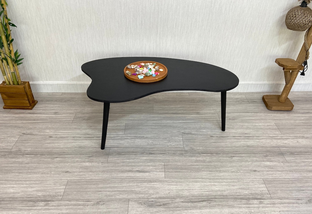 Heart Shape Coffee Table, Handmade Coffee Table, Scandinavian Table ...