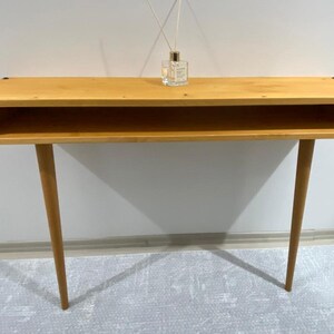 Narrow Console Table With Shelf, Slim Entryway Table With Storage ...