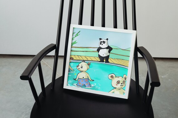 The Anxious Panda Digital Download - Etsy