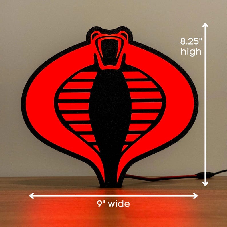 Cobra Logo Light Box - Etsy