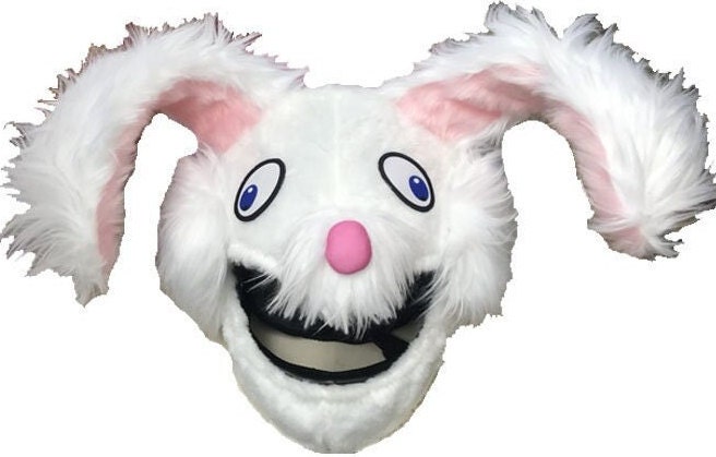 NEW Bunny Rabbit Motorcycle Helmet Cover Handmade One Size Fits Most ...