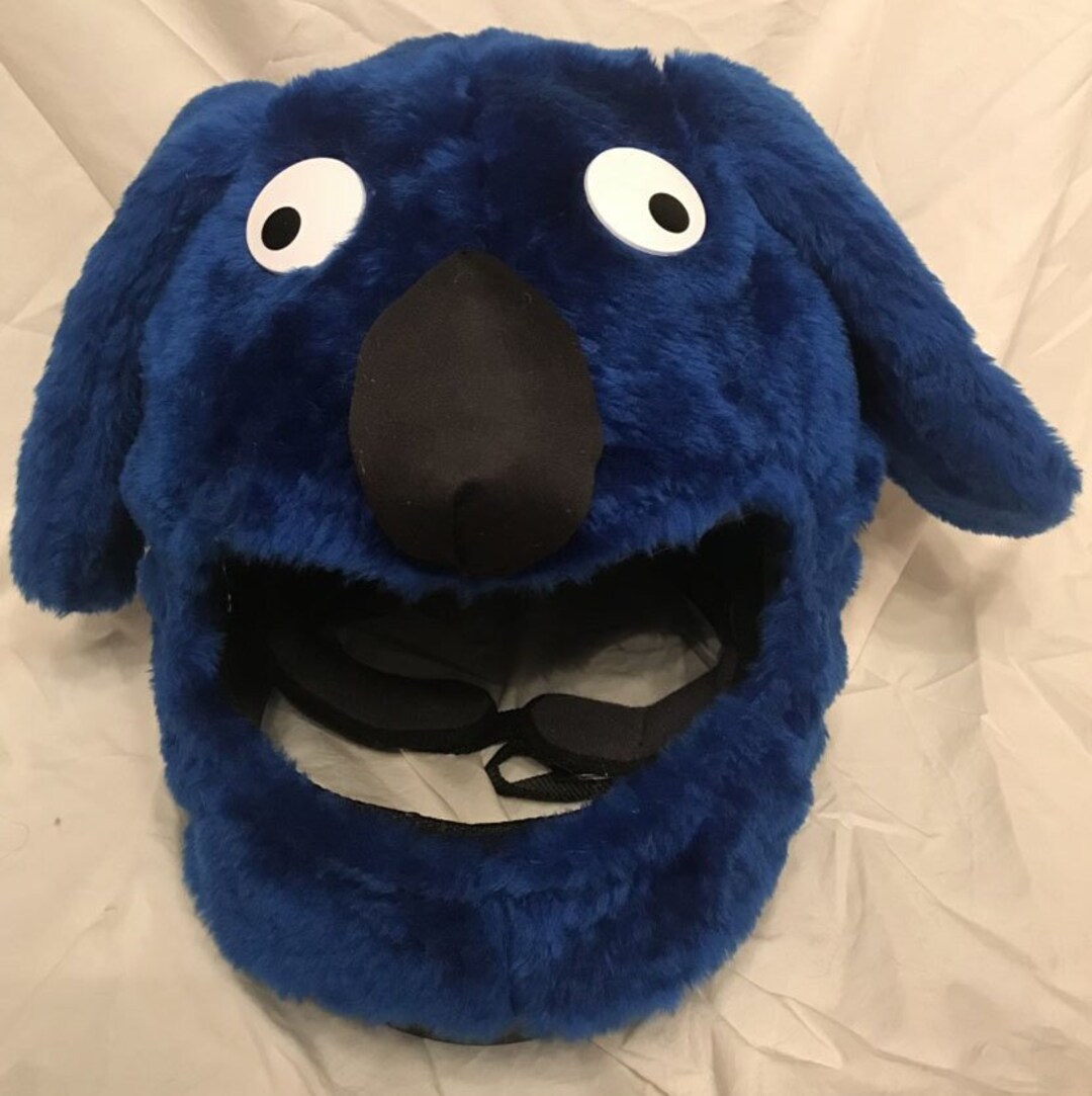NEW Blue Dog Motorcycle Helmet Cover One Size Fits Most Handmade ...