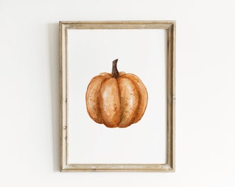 Pumpkin Print Halloween Printable Halloween Wall Art Fall Decor ...